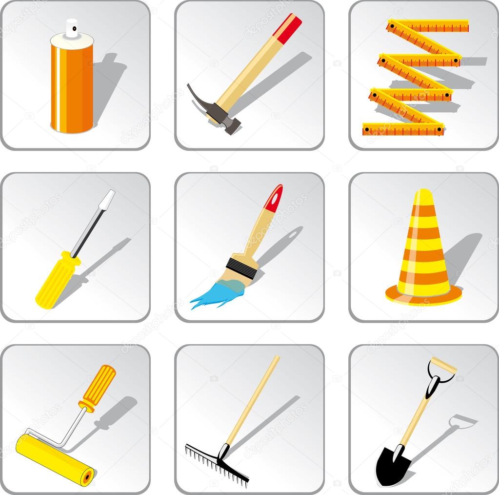 Set of diy icons Stock Vector Image by ©tandemich #75877981