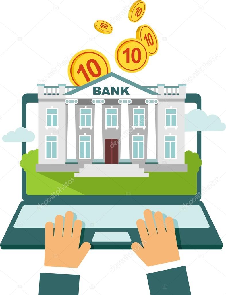 Online Banking Clipart