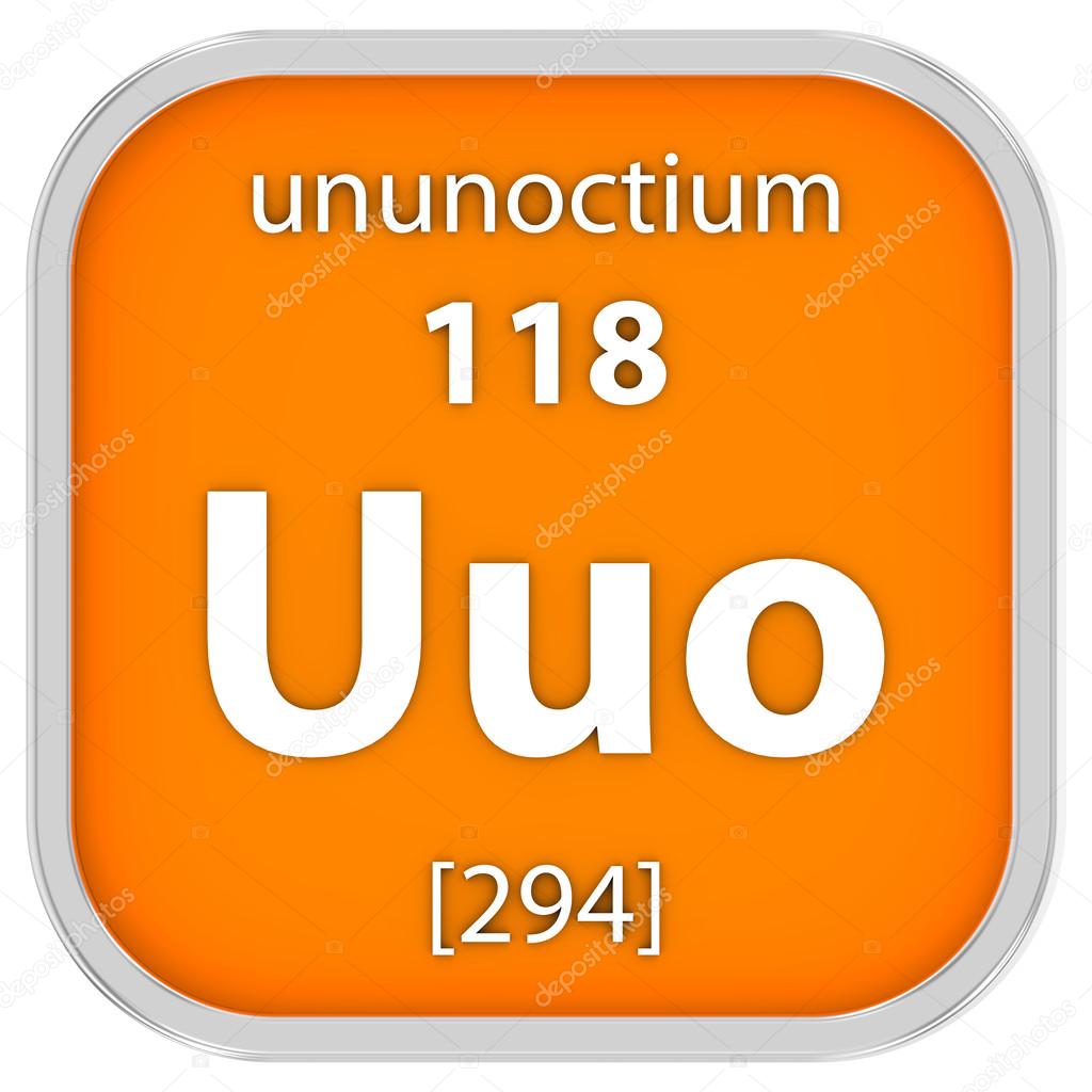Ununoctium Periodic Table