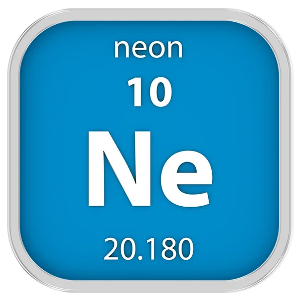 Periodic table neon element Stock Photos, Royalty Free Periodic table ...