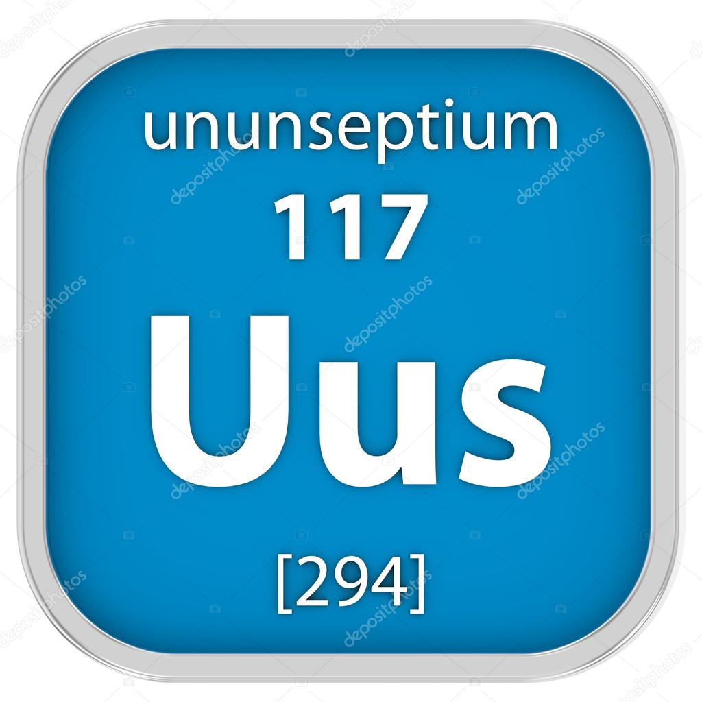 Ununseptium Periodic Table