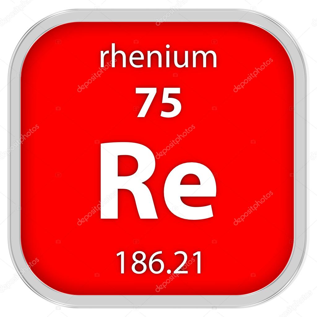 Rhenium Element Symbol