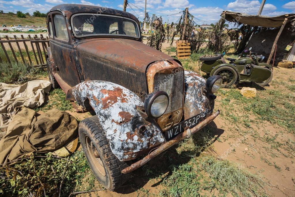German old car a front view – Stock Editorial Photo © alan64 #84198222