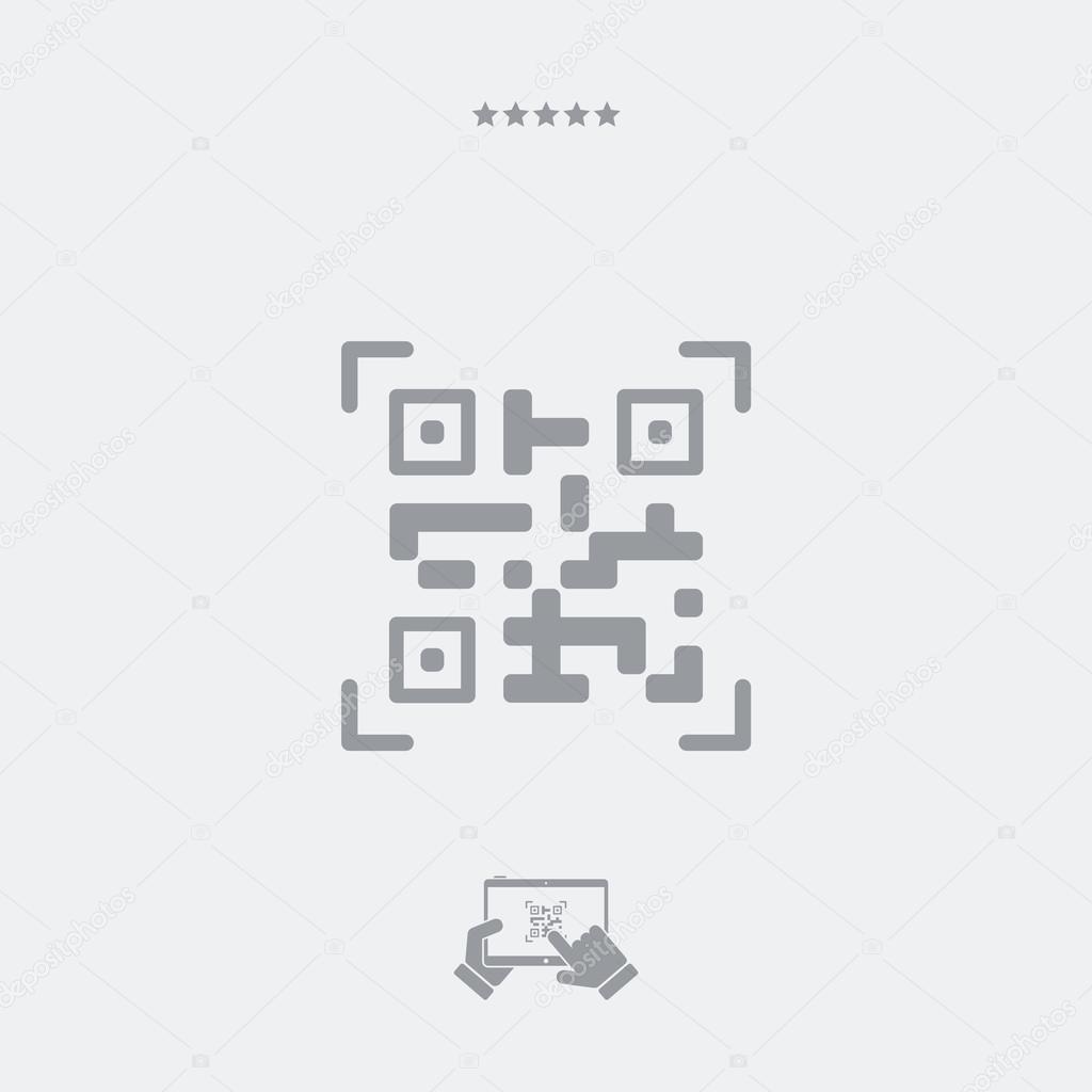 QR code icon, QR code vector, QR code symbol, QR code design, QR Stock ...