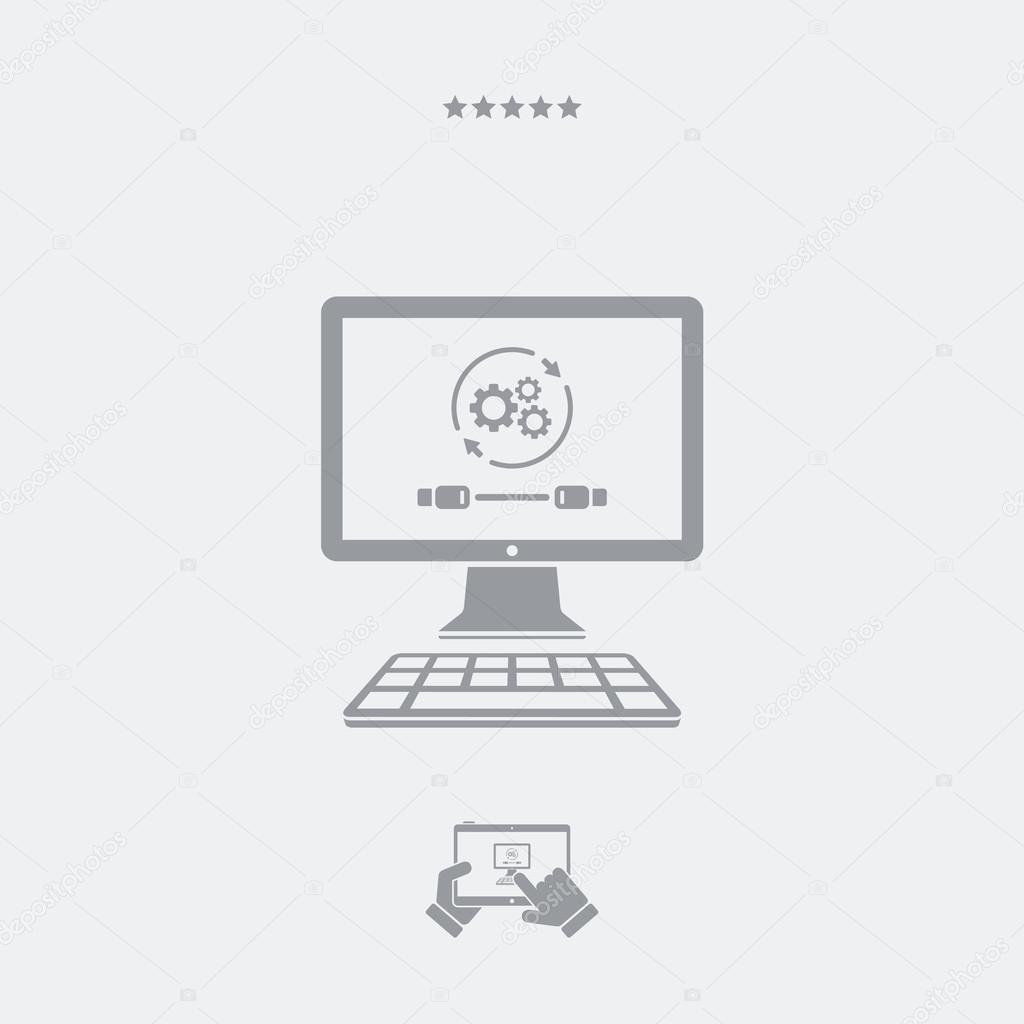 Cable connection settings icon Stock Vector Image by ©MyVector #109870768