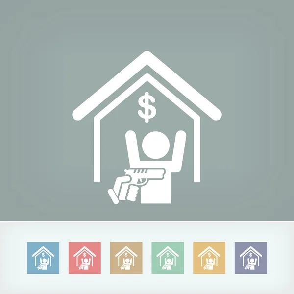 Bank robbery Stock Vector Image by ©MyVector #57861369