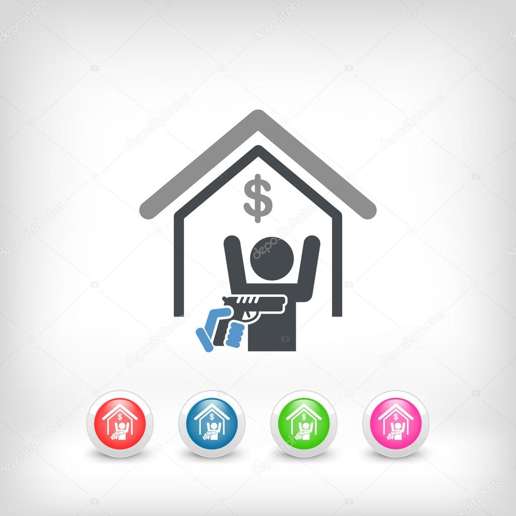 Bank robbery Stock Vector Image by ©MyVector #57861369
