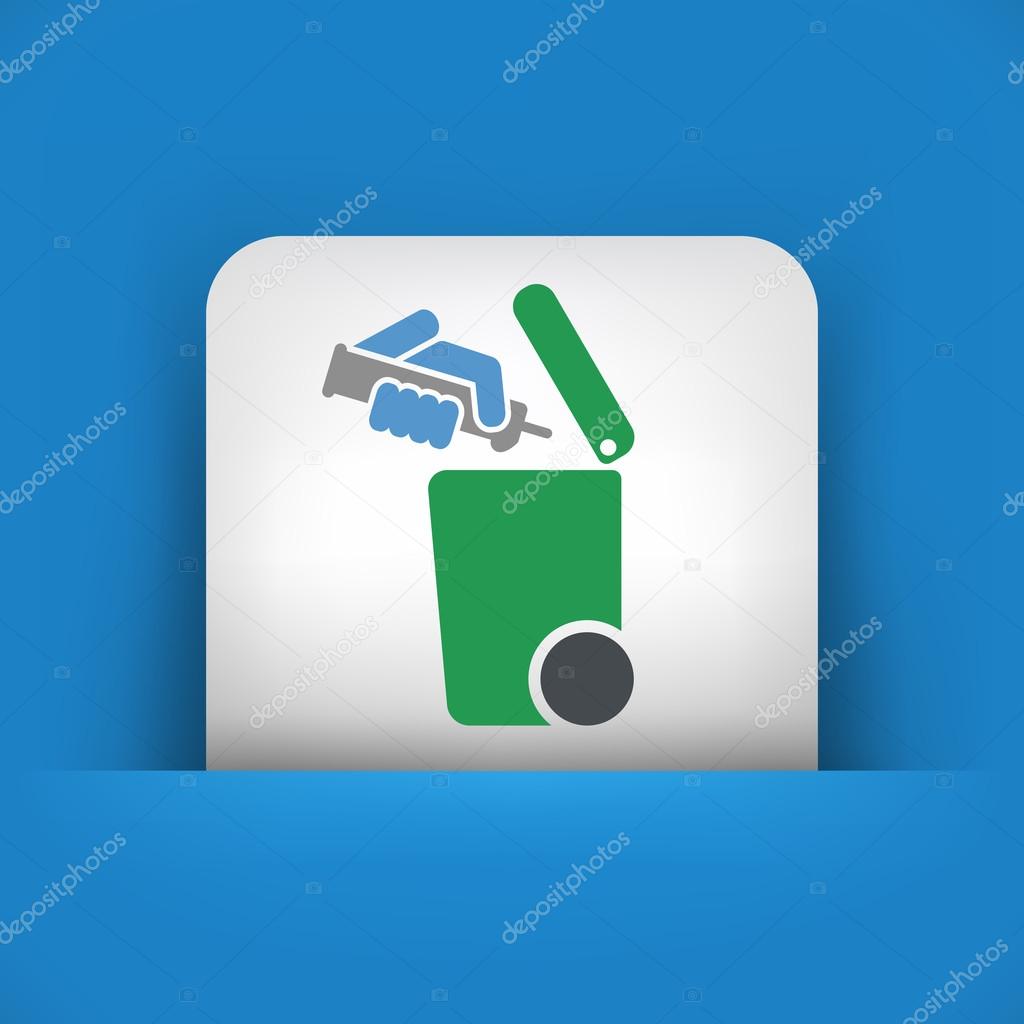 Separate waste collection icon Stock Vector by ©MyVector 57863657