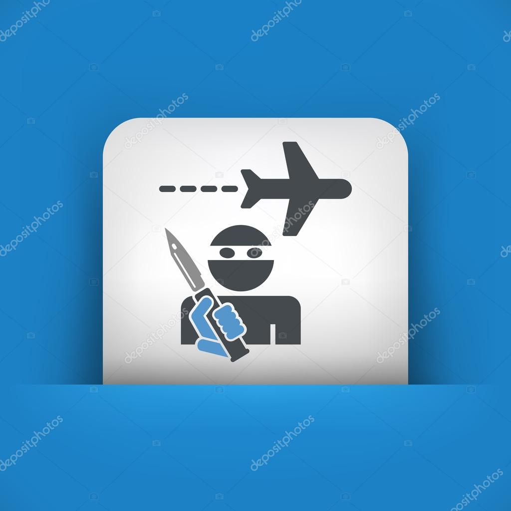 Hijacking aerial Stock Vector Image by ©MyVector #57864255