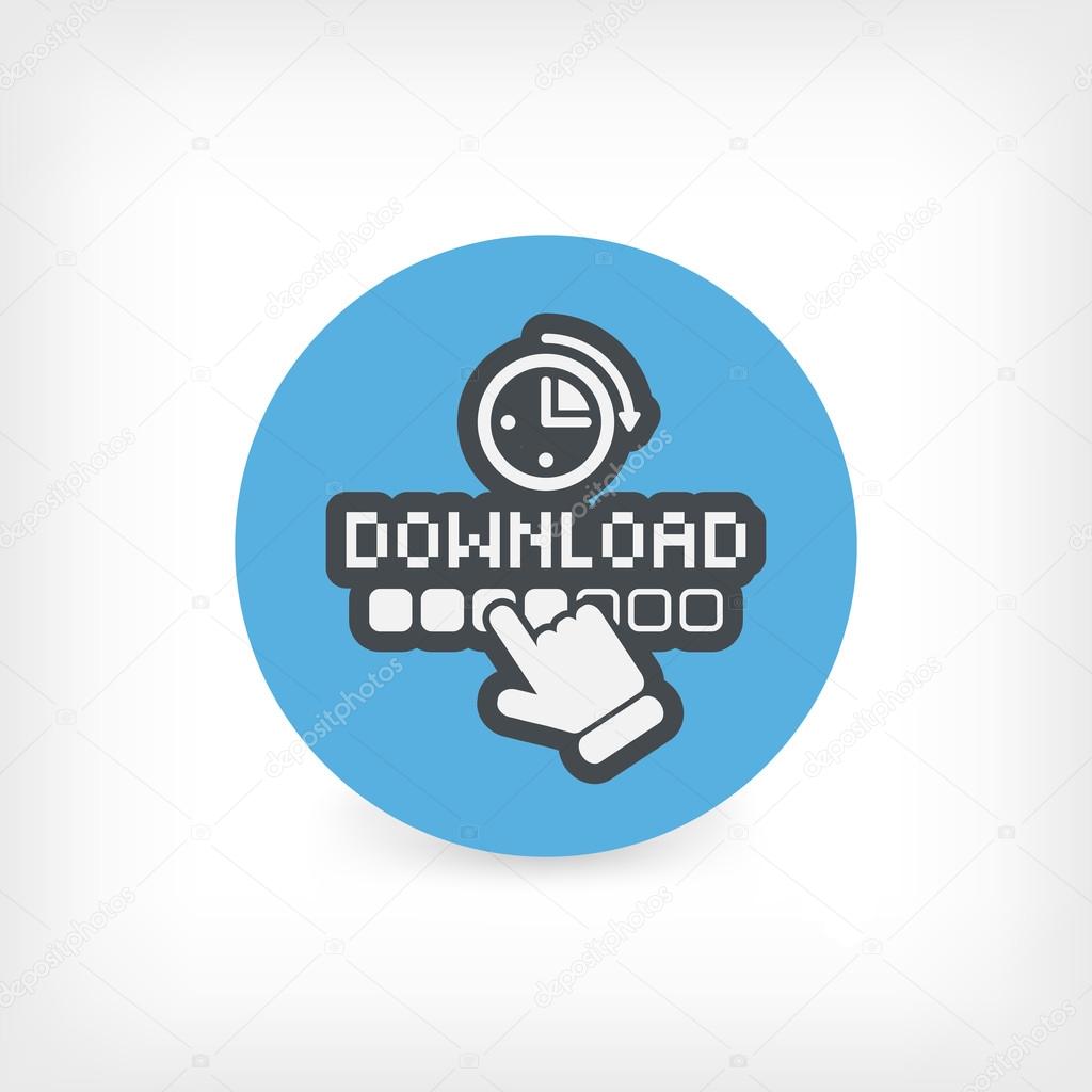 Download progress Stock Vector by ©MyVector 60270539