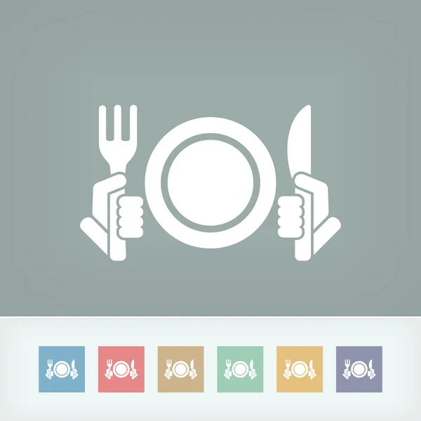 Restaurant pictogram — Stockvector © Yuichiro #7263396