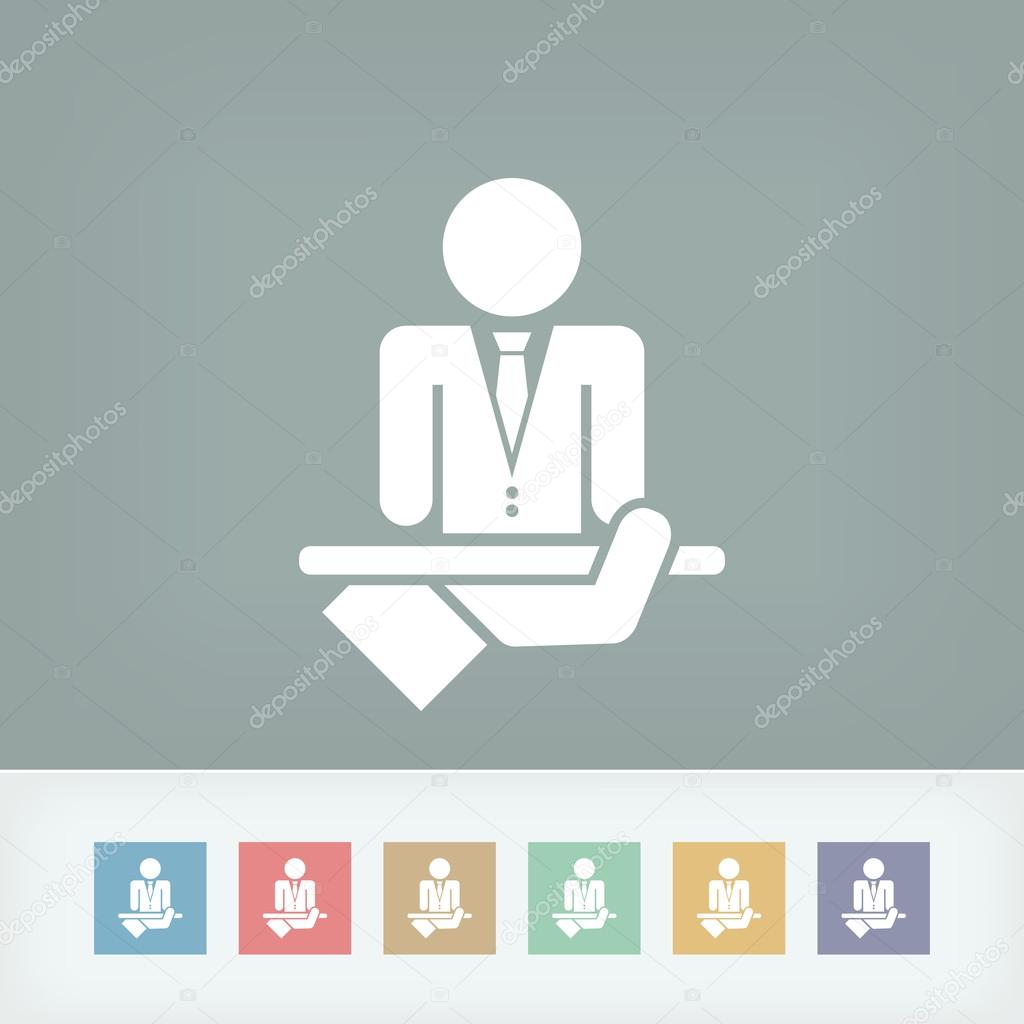 Businessman icon Stock Vector Image by ©MyVector #65128695
