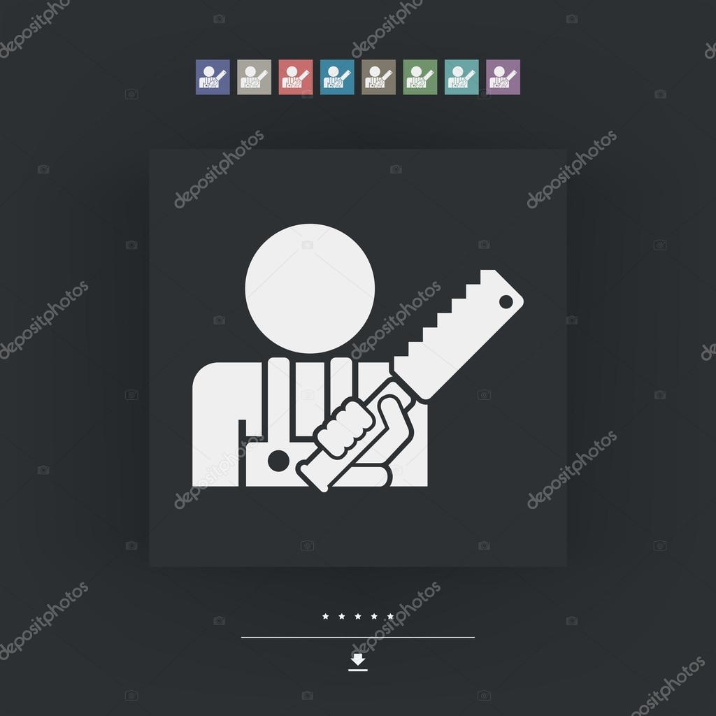 Craftsman icon Stock Vector Image by ©MyVector #65950641