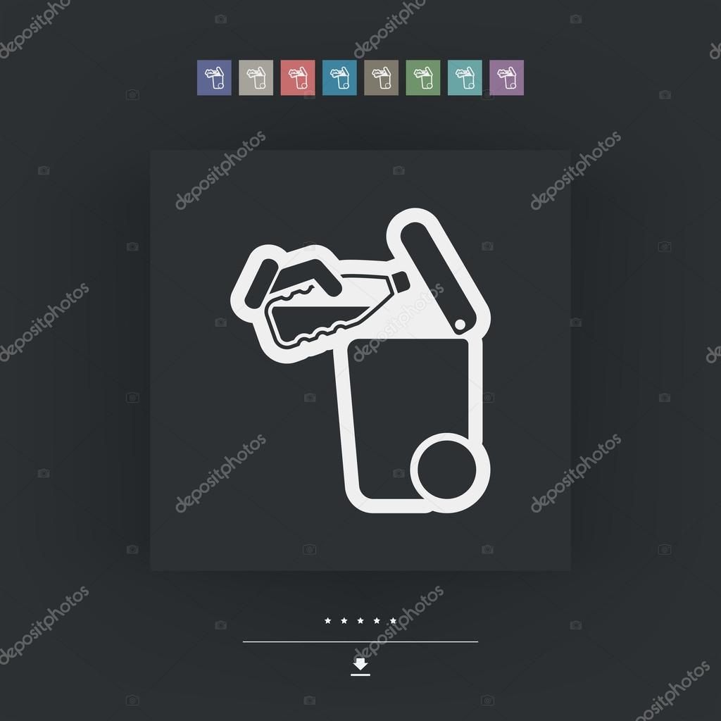 Separate waste collection icon Stock Vector by ©MyVector 71852193