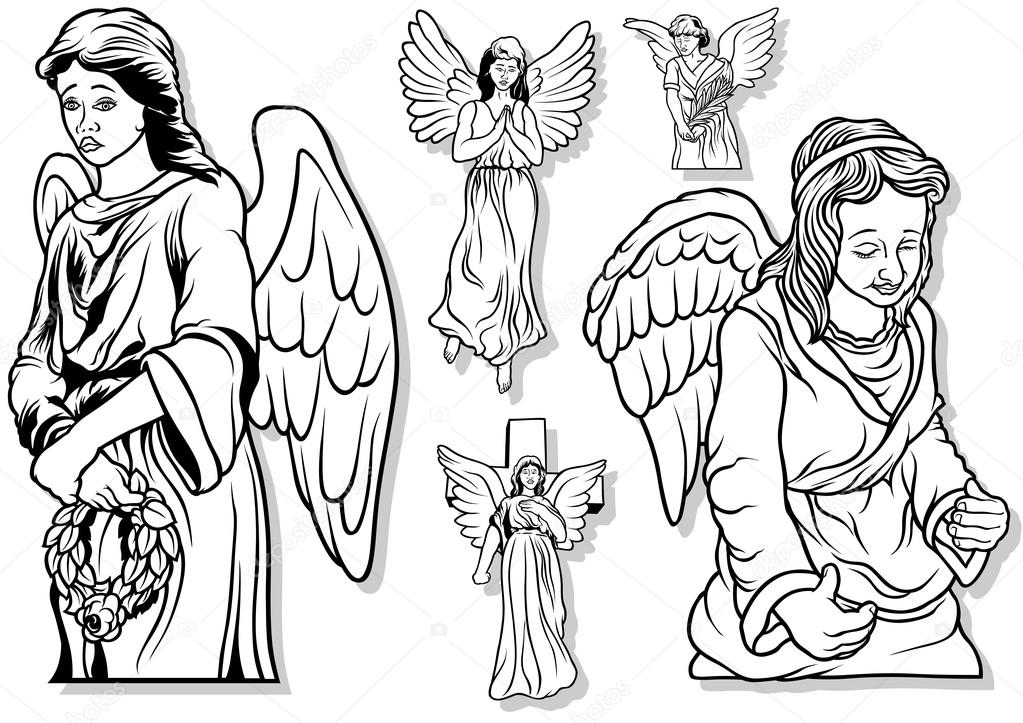 Angel Set Stock Vector Image by ©dero2010 #83494304