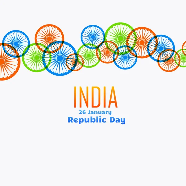 Vector indian flag wheel with tri color Stock Vector by ...