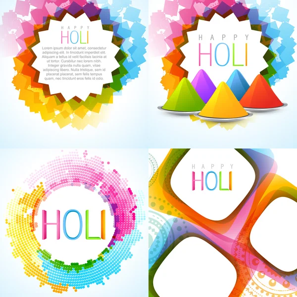 Happy holi festival stickers Stock Photos, Royalty Free Happy holi ...