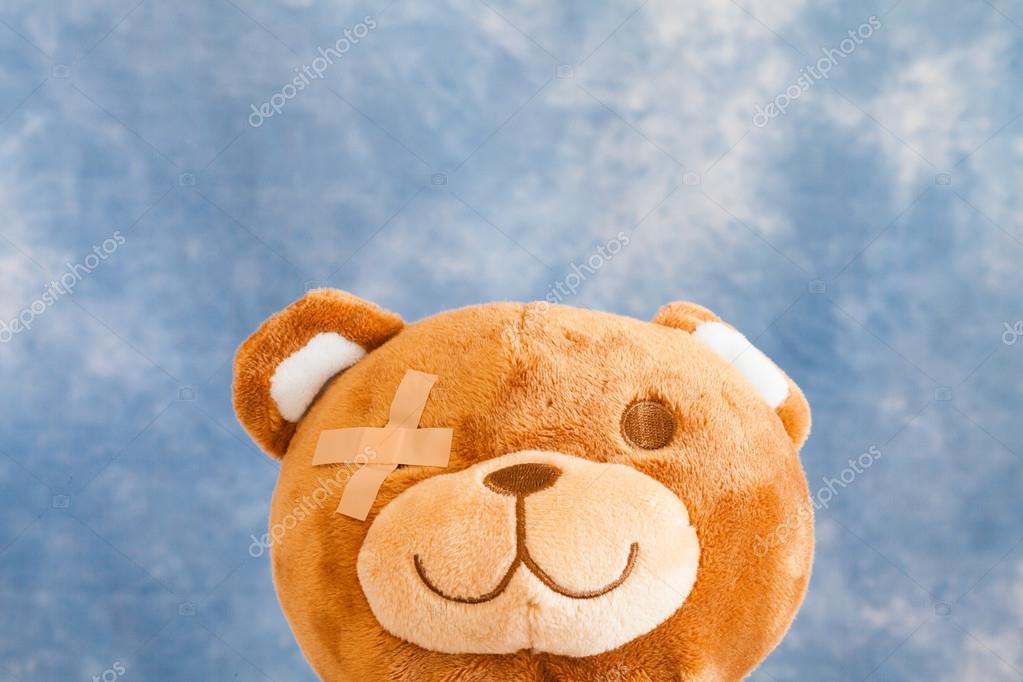 Injured Teddy Bear Stock Photo by ©perseomedusa 114689138