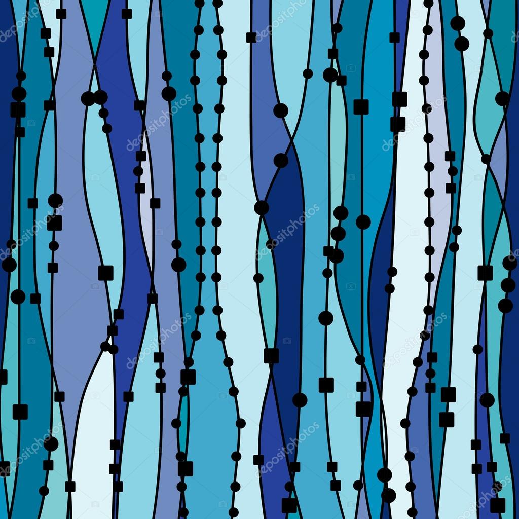 Fondo azul con figuras geométricas 2022