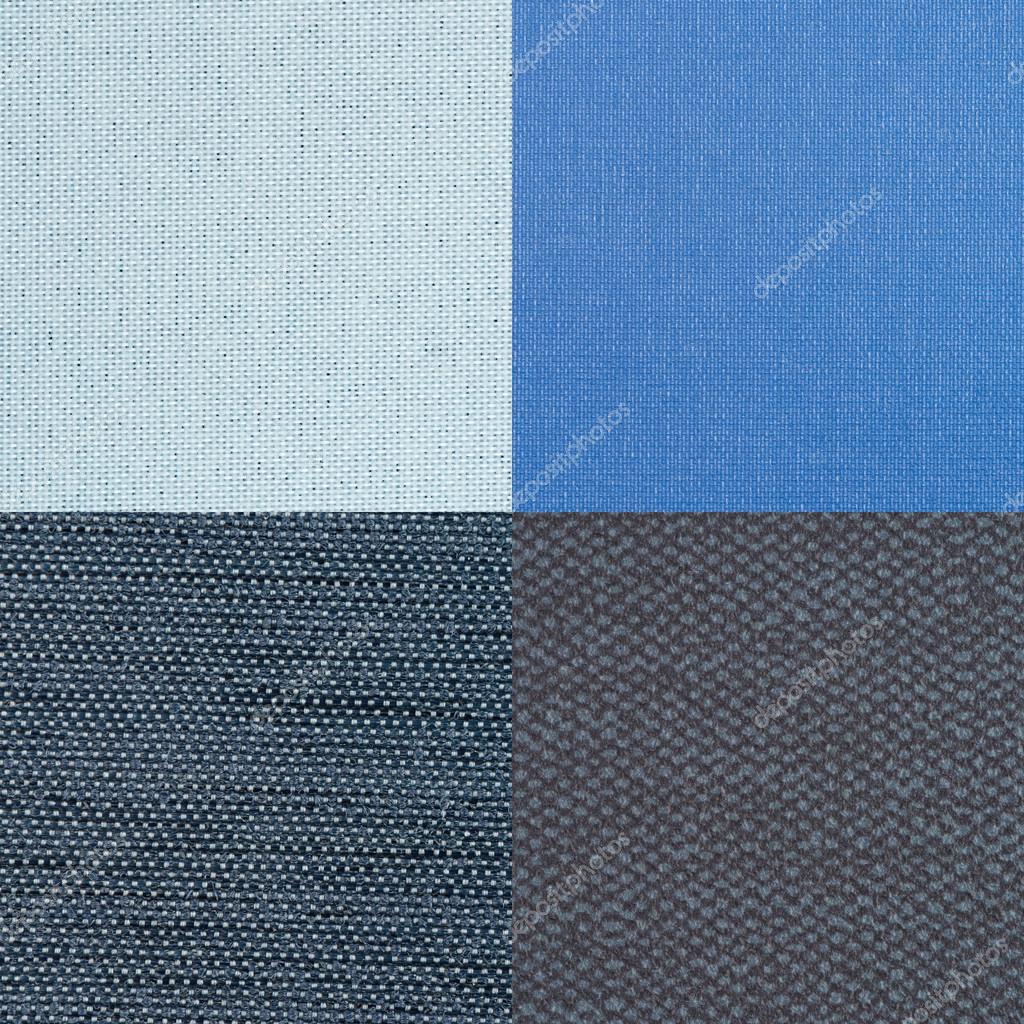 Set of blue vinyl samples — Stock Photo © homydesign #70455765
