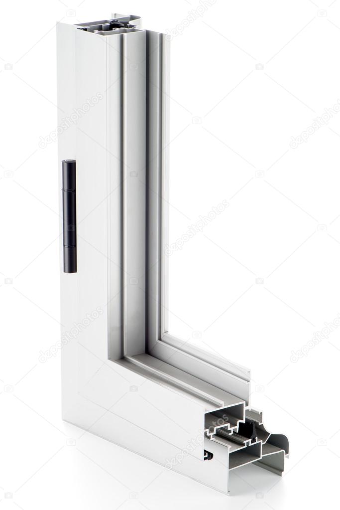 Aluminium window sample — Stock Photo © homydesign #96255070