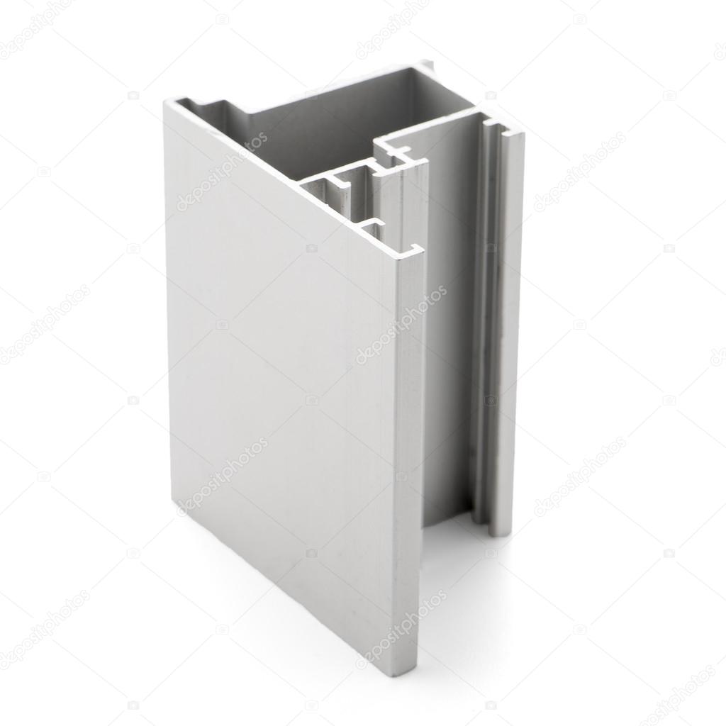 Aluminium profile sample Stock Photo by ©homydesign 97516610