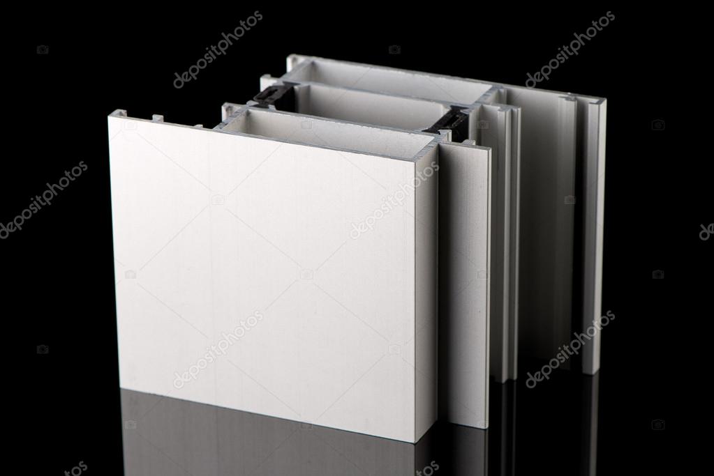 Aluminium profile sample Stock Photo by ©homydesign 99759846