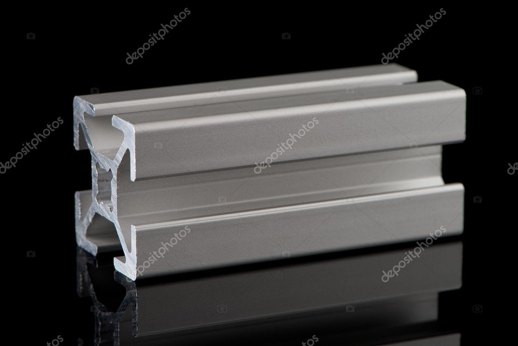 Aluminium profile sample Stock Photo by ©homydesign 99944002