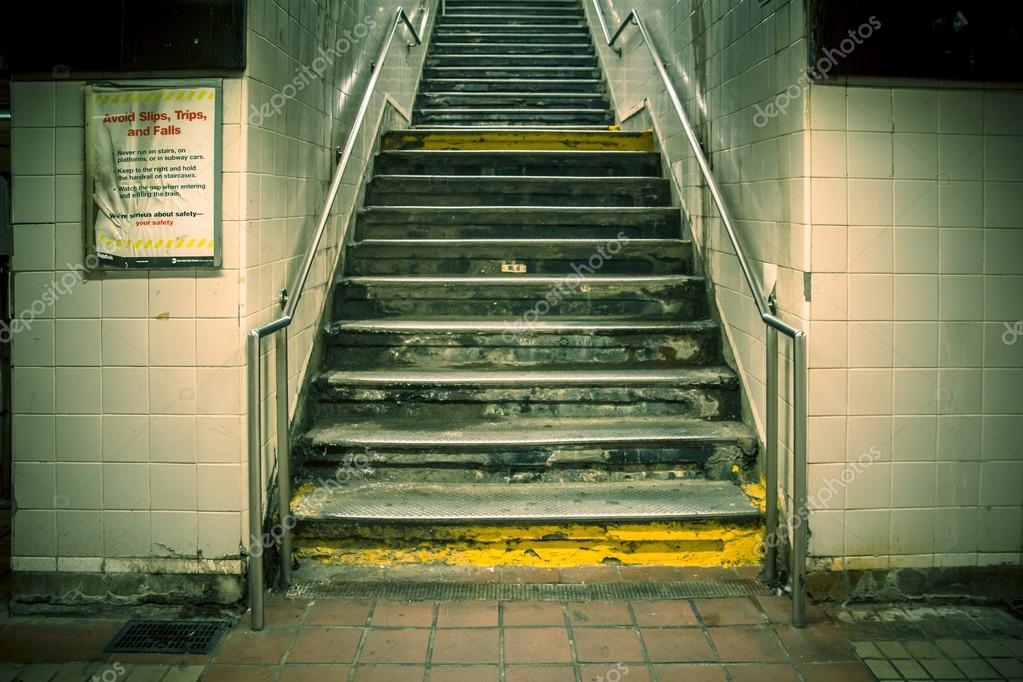 Subway Station Stairs