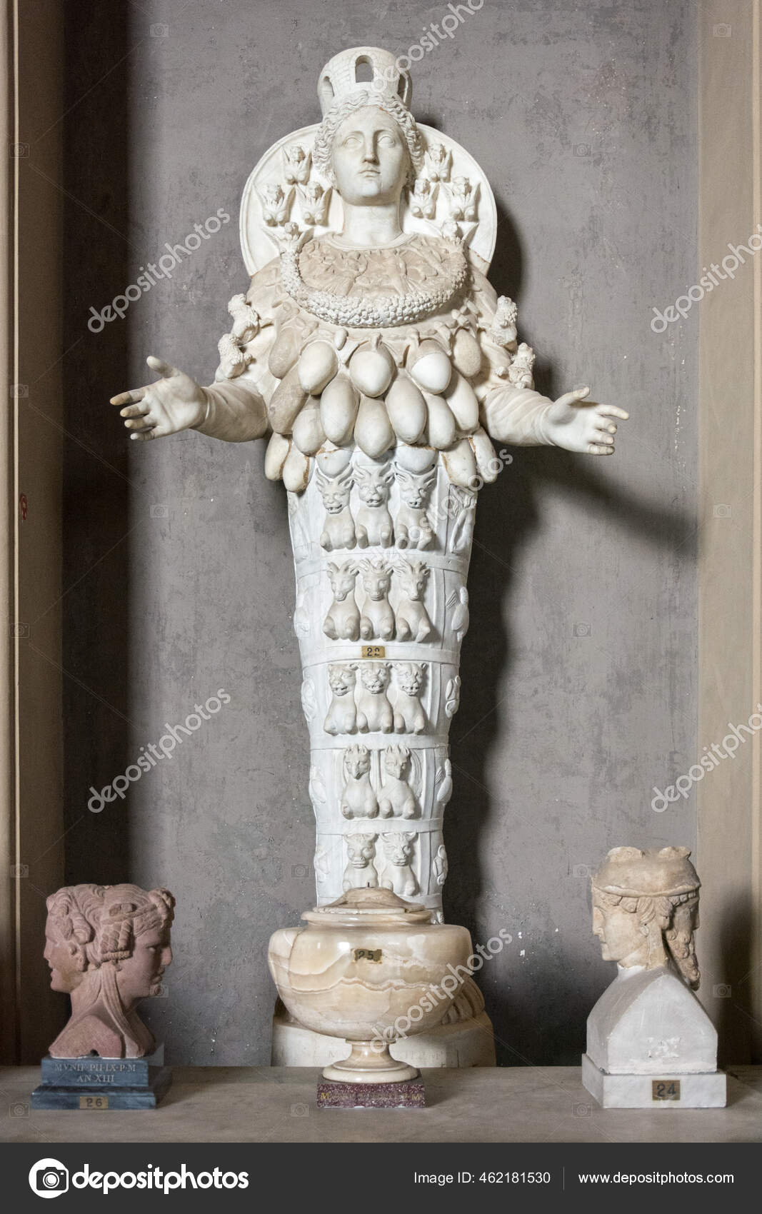 Rome Italy Oct 2018 Ephesian Diana Artemis Ephesus Statue Lady — Stock ...