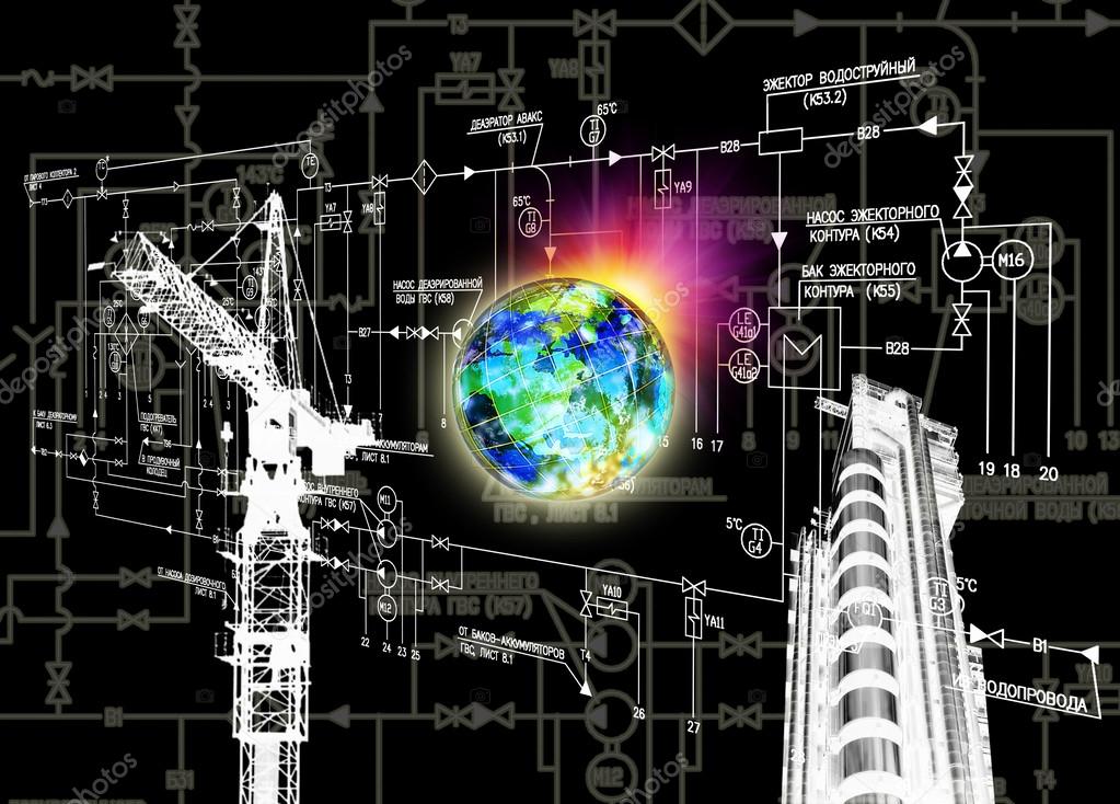 Engineering buildings technology Stock Photo by ©alex150770 56704563