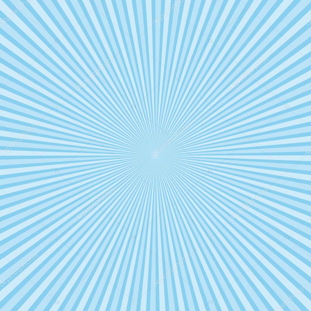 Beautiful blue sunburst background. Stock Vector Image by ©Albachiaraa ...