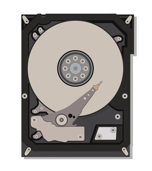 Dibujo del disco duro estado solido con sus partes Stock Photos ...