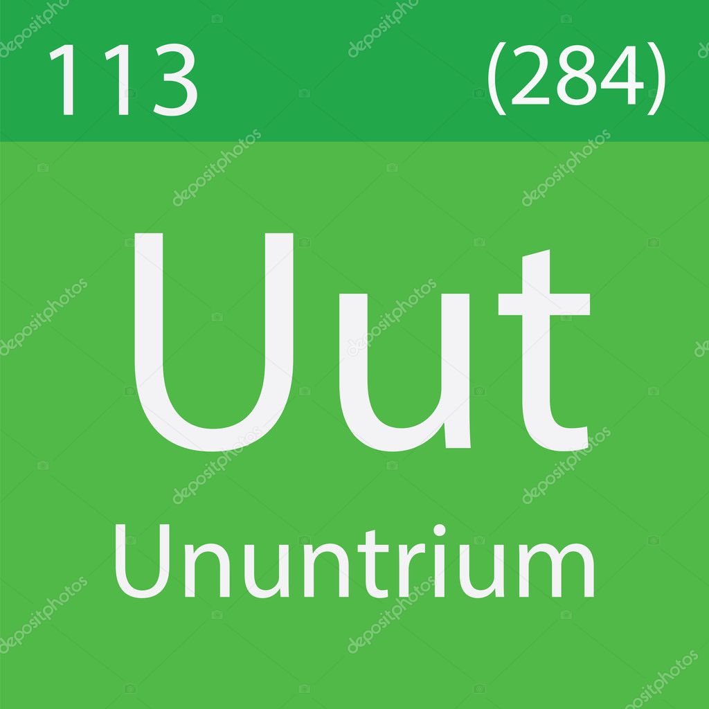 Ununtrium Element