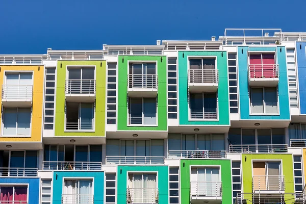 Colorful apartments Stock Photos, Royalty Free Colorful apartments ...