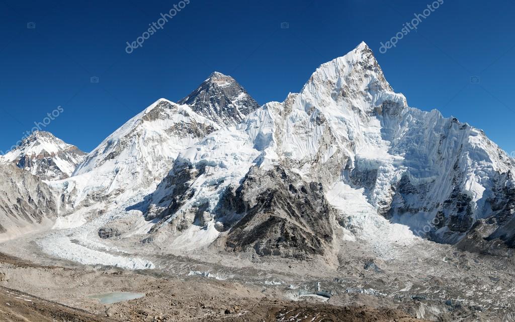 Panoramic view of Mount Everest Stock Photo by ©prudek 66207485