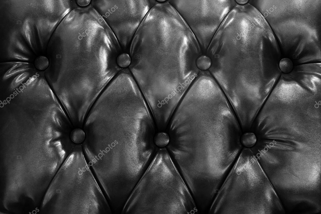 Black leather sofa background — Stock Photo © prapass #98183638
