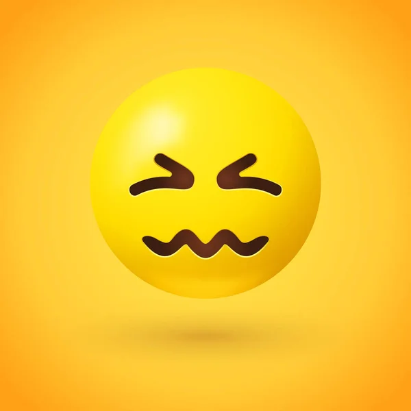 Trouble Emoji Face Vector Illustration Stock Vector by ©medveh 423552438