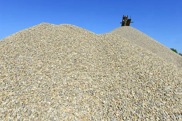 Pile Washed River Gravel — Stock Photo © smereka #223938734