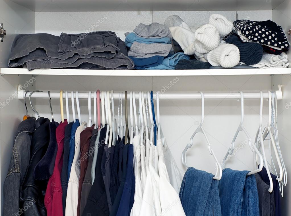 Inside wardrobe — Stock Photo © sorsillo #75047255