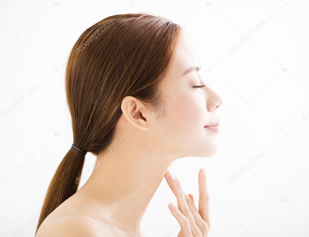 Side View Face Smile