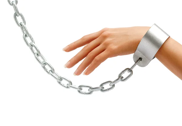 Ball And Chain Isolated — Stock Photo © albund #59646647