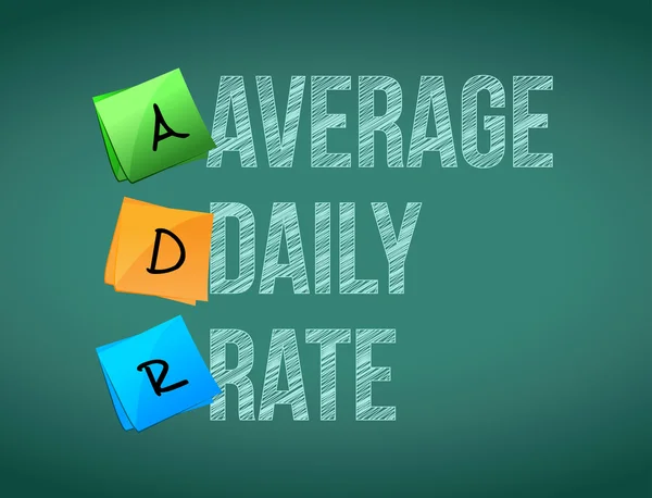 The average daily rate images libres de droit, photos de The average ...