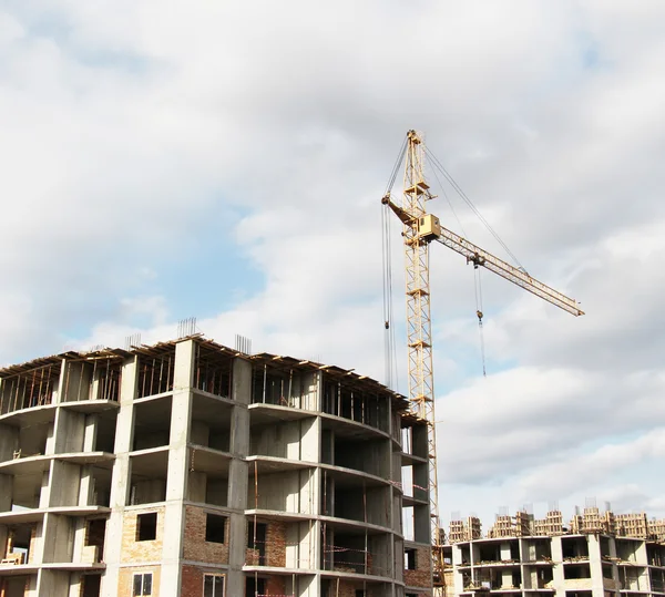 Crane cab, metal structural close-up — Stock Photo © Piterman #5260880