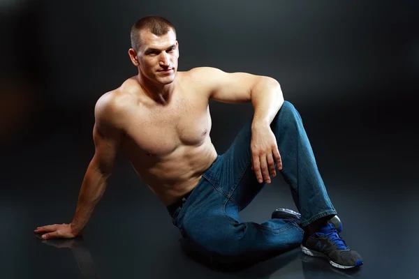 Well built muscular man - Stock Image - Everypixel