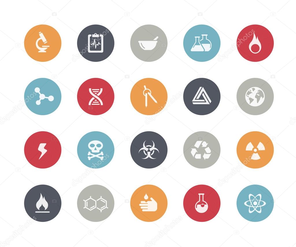 Science Signs and Symbols -- Classics Series ⬇ Vector Image by © palsur ...