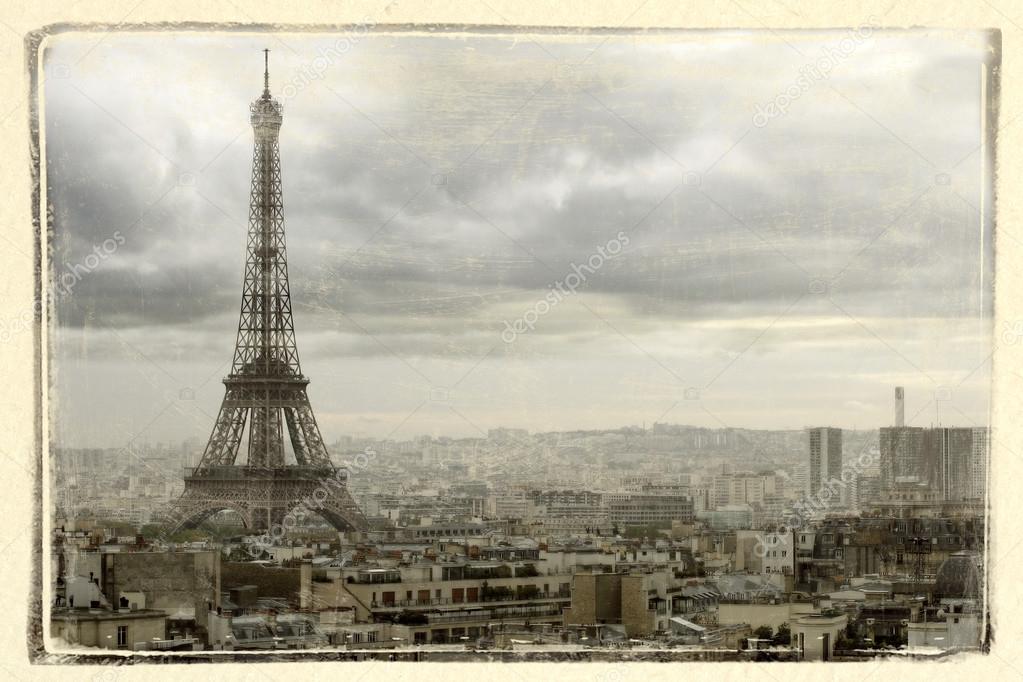 Eiffel Tower Vintage Photography