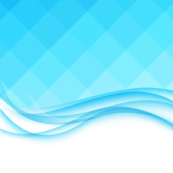 Abstract blue background with wave. Vector illustration Stock Vector by ...