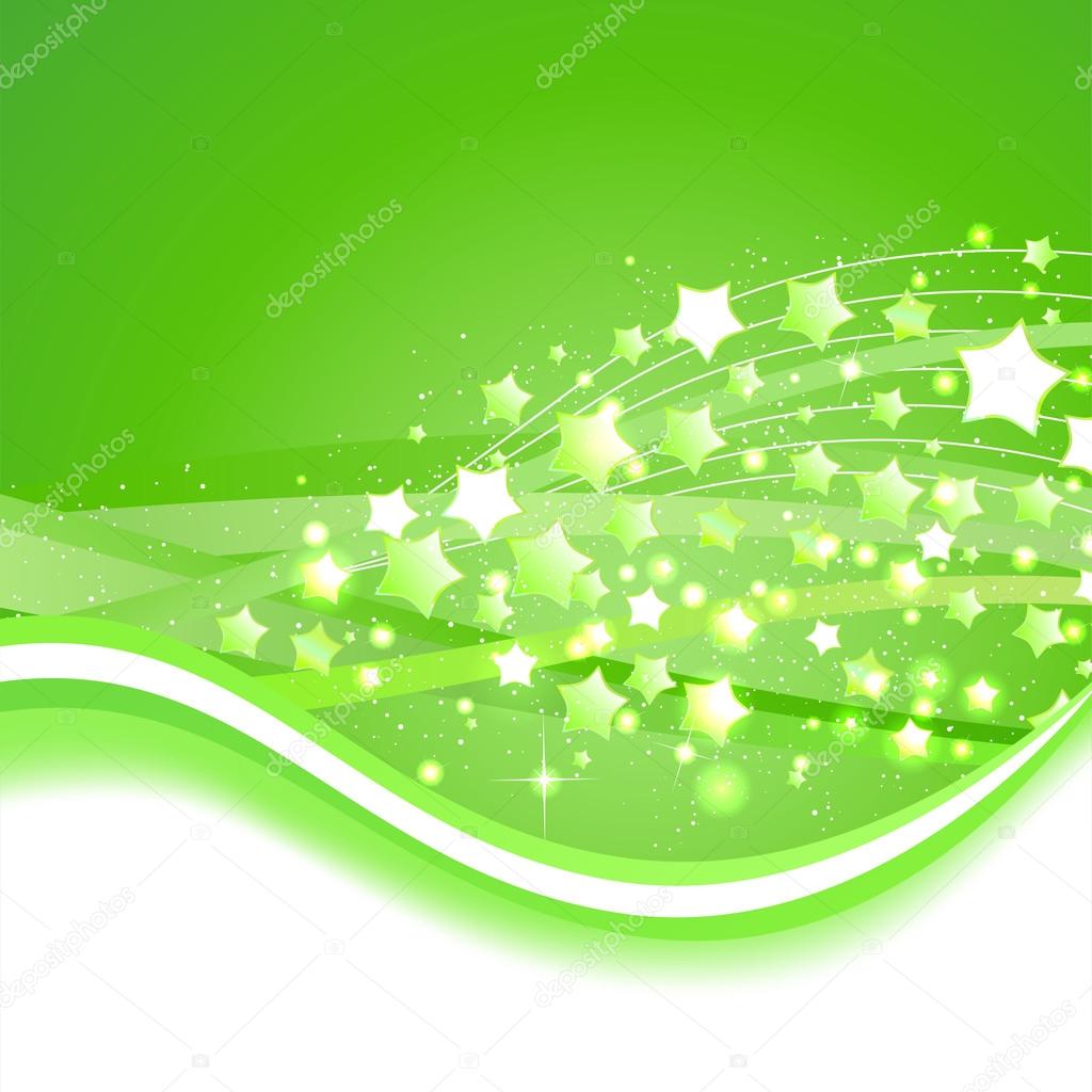 Beautiful green background. Vector Illustration Stock Vector Image by ...