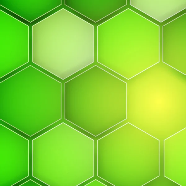 Abstract green background hexagon. Vector illustration Stock Vector ...